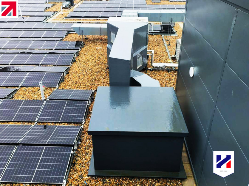 TopBox Roof Entry Systems - Case Study in Abergavenny - Made in Britain
